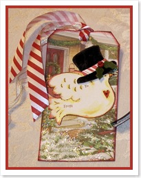 Aileen's Musings: Altered Christmas Tags